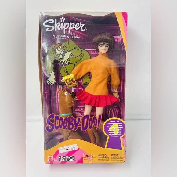 Mattel | Other | Skipper Velma Vintage Scooby Doo Doll 995 | Poshmark